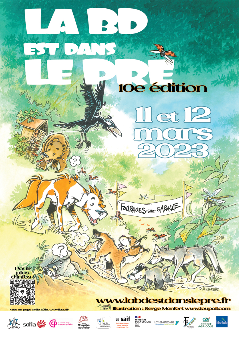 La BD est dans le pré | Sofia Action Culturelle